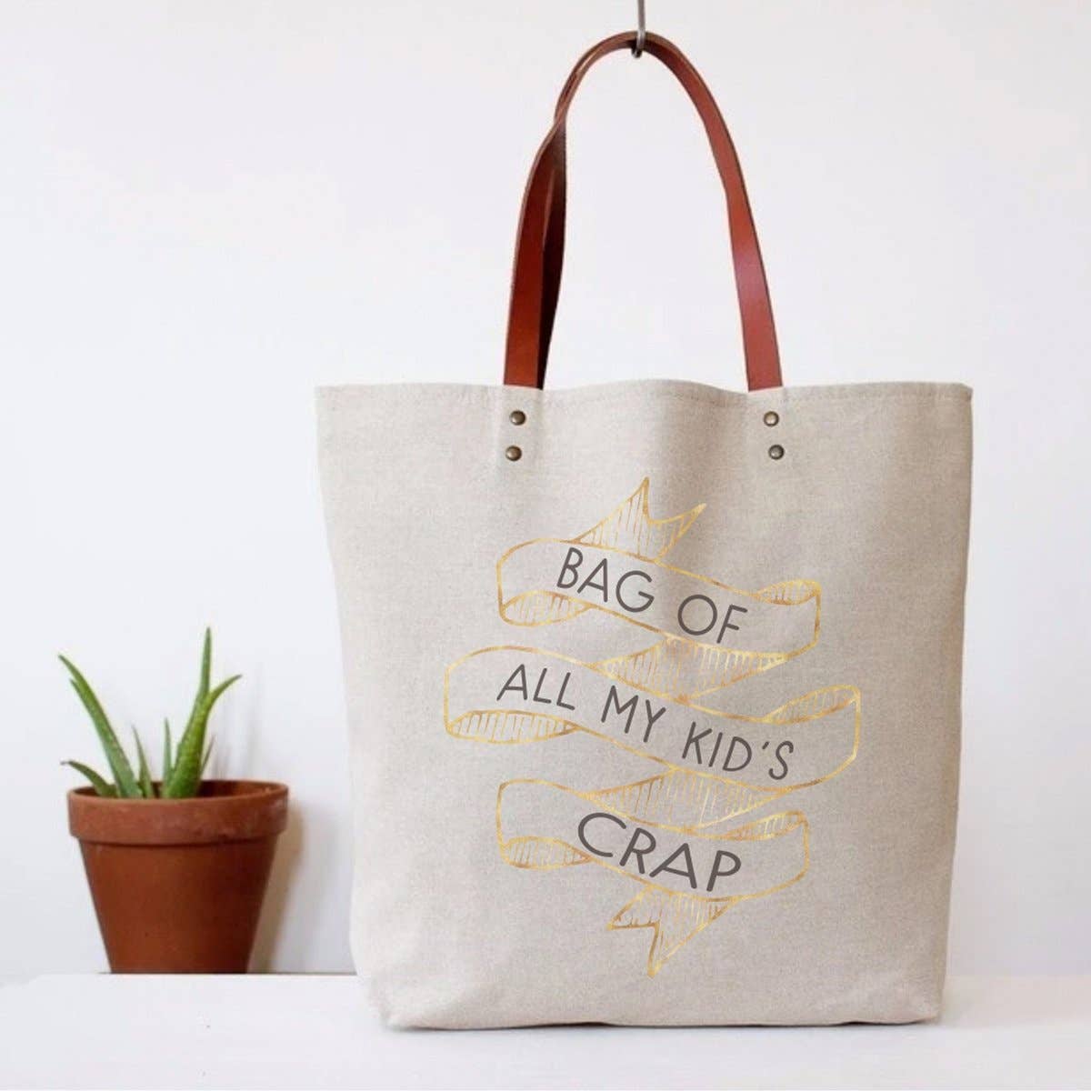Kid's Crap Tote Bag | Olive & Meadow